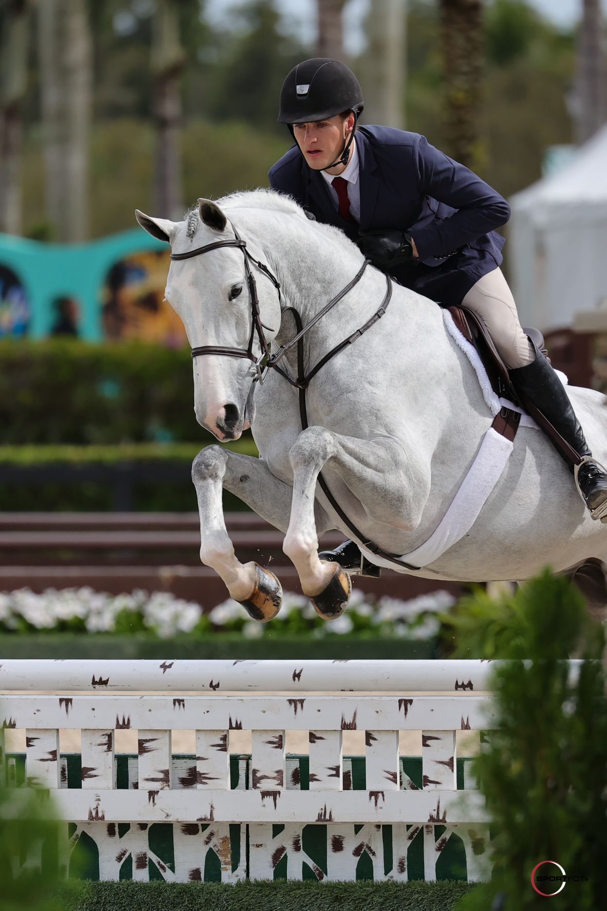 Ben Maher and Dallas Vegas Batilly Claim Adequan® WEF Challenge Cup Round 7